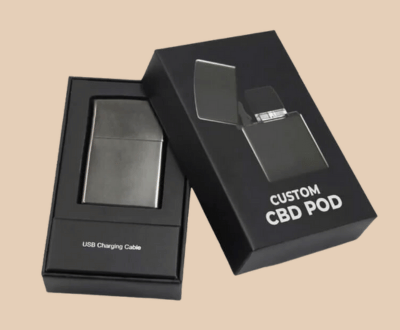 Custom Pod Boxes - CBD Pod Packaging Boxes