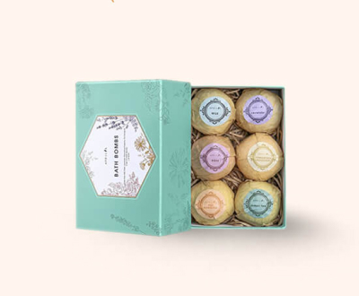 Custom Bath Bomb Display Boxes