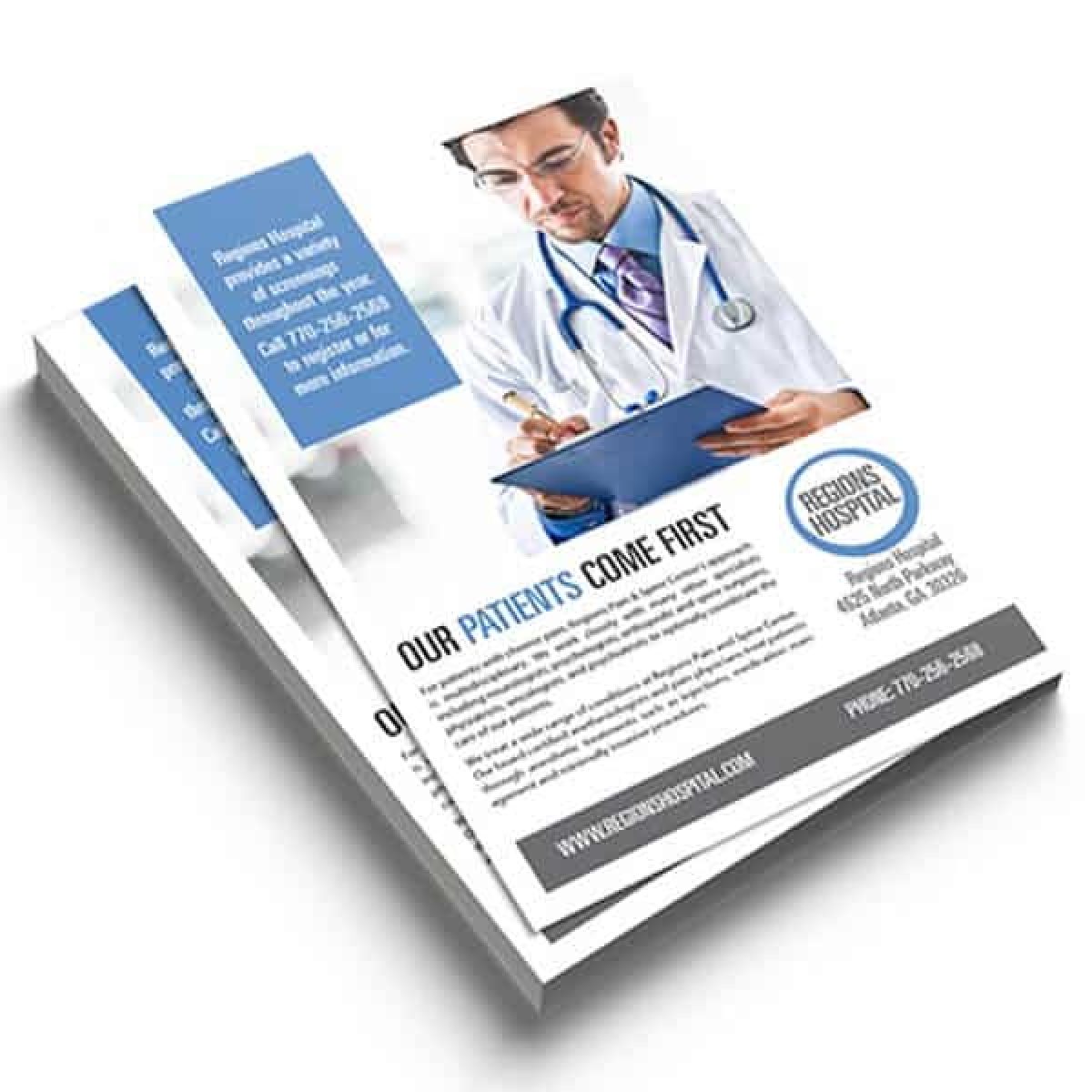 Custom Flyers Printing & Designing Services - Packaging Forest LLC