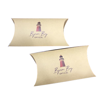 Custom Kraft Paper Pillow Boxes - Custom Kraft Paper Pillow Packaging