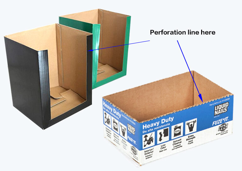 Perforated Boxes - Custom Perforated Packaging Wholesale