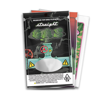 Custom Mylar Stand Up Mylar Pouches - Standup Mylar Bags